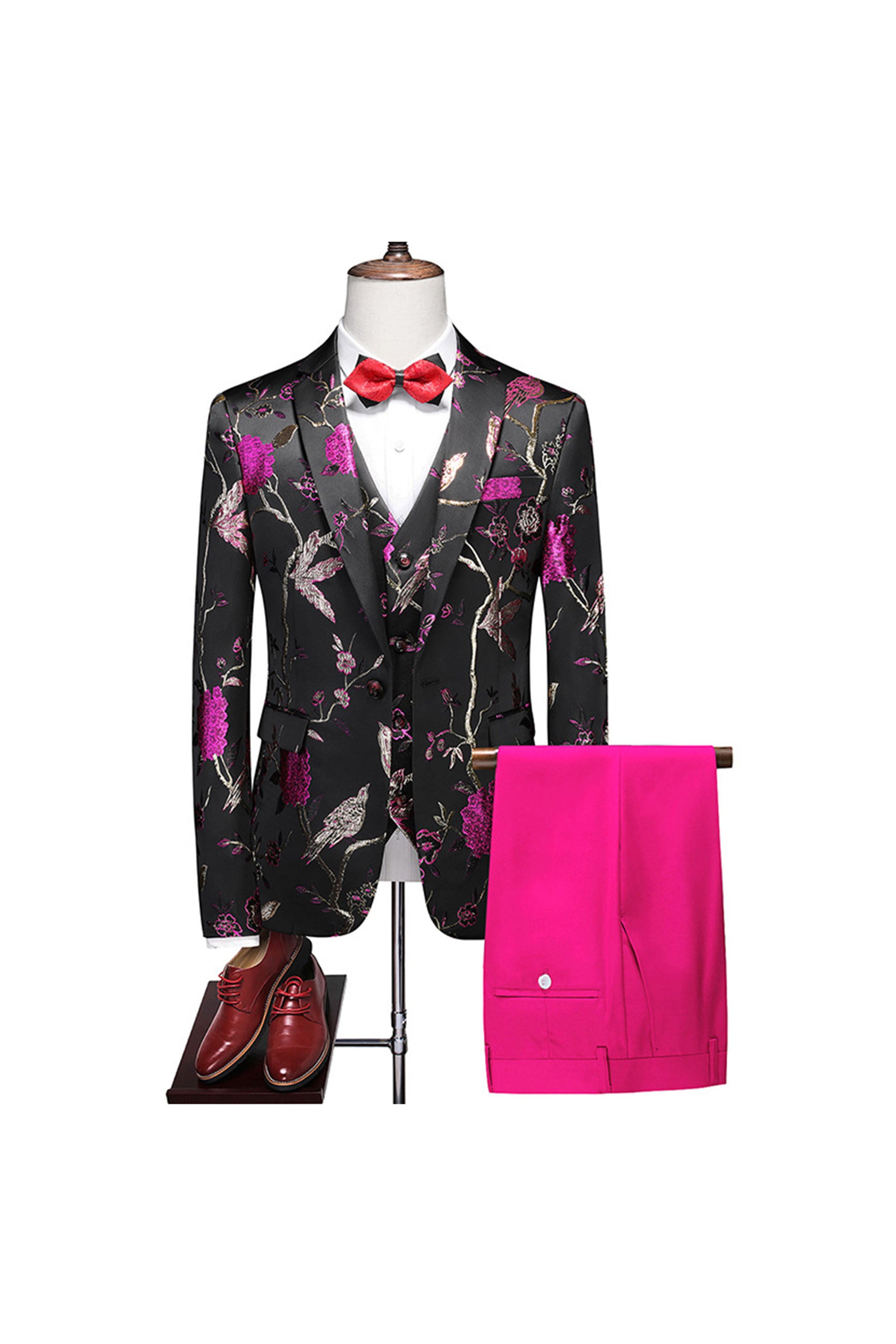 Garish Men's Three-Piece Slim Fit Prom Suit – DUNTERY