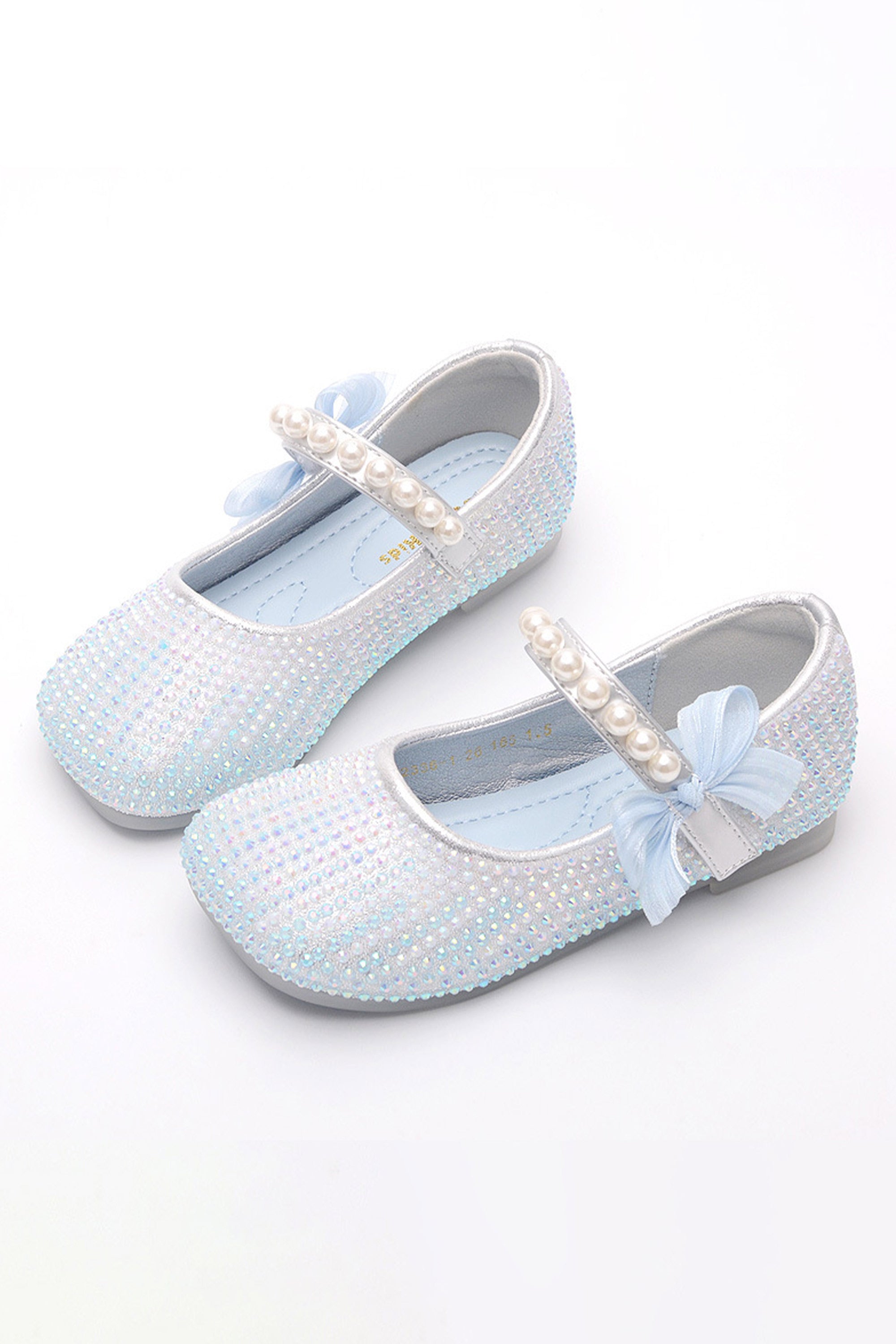 Pearl Little Girls Rhinestone Princess Shoes – DUNTERY